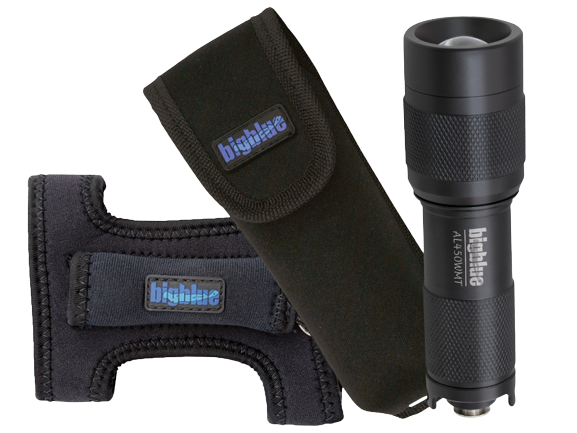 Big Blue 450 Lumen Wide Beam Mini Dive Light | Beach Cities Scuba