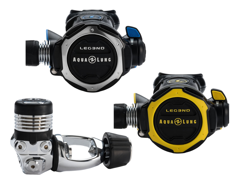 Aqua Lung LEG3ND Yoke Regulator Set with LEG3ND Octopus | Beach Cities ...
