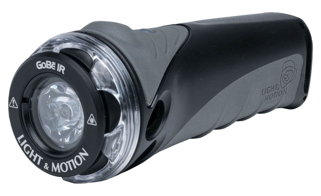 Light & Motion GoBe IR Black/Charcoal | Beach Cities Scuba