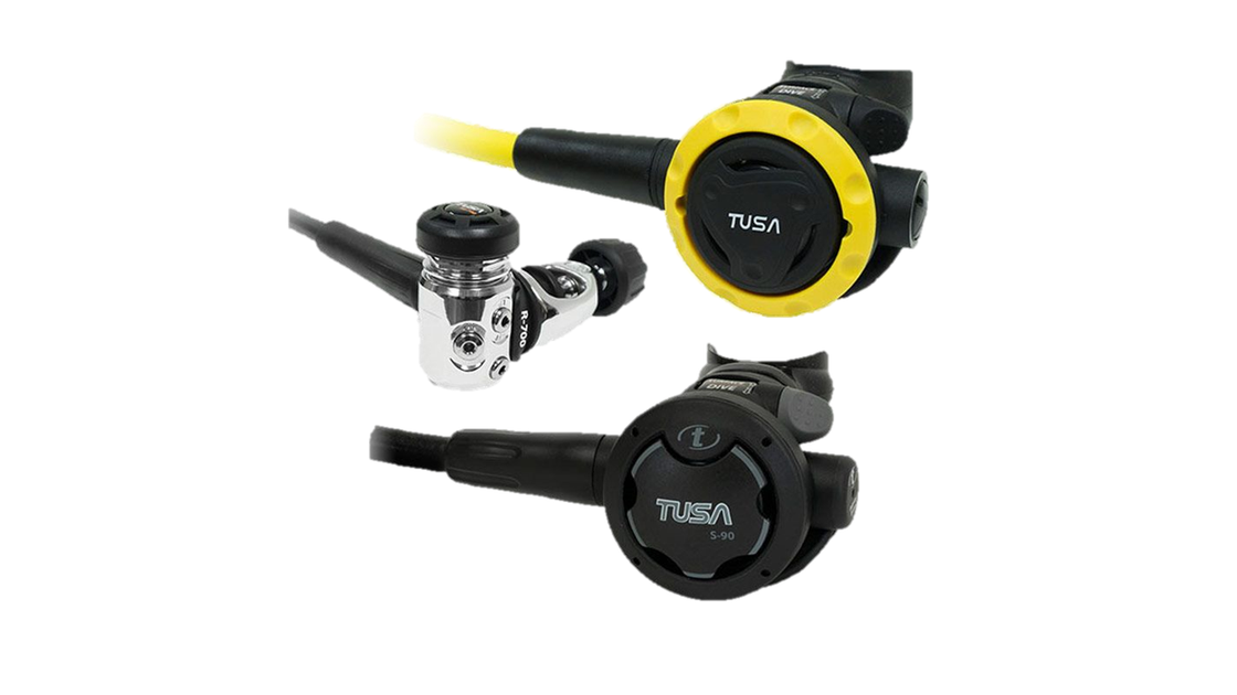 Tusa RS-790 and SS-0001 Regulator Package | Beach Cities Scuba